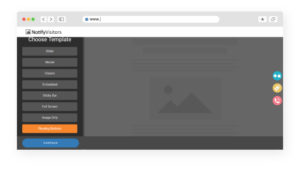 What is a Popup Notification? Slider, Modal, Embedded | NotifyVisitors