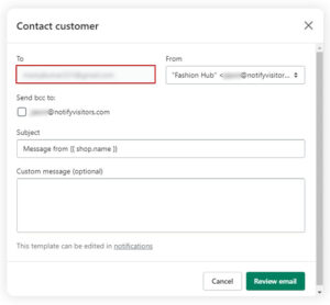How to Email Customers on Shopify? [Step-by-Step Guide] | NotifyVisitors