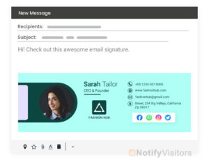 Email Design: Examples & Best Practices [2023] | NotifyVisitors
